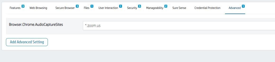 HP Sure Click has blocked access to a media capture device in the HP ...