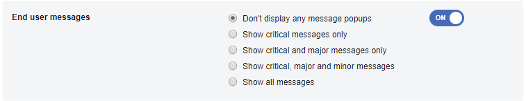 How to Hide/Suppress HP Icons, Messages and Dialog Boxes