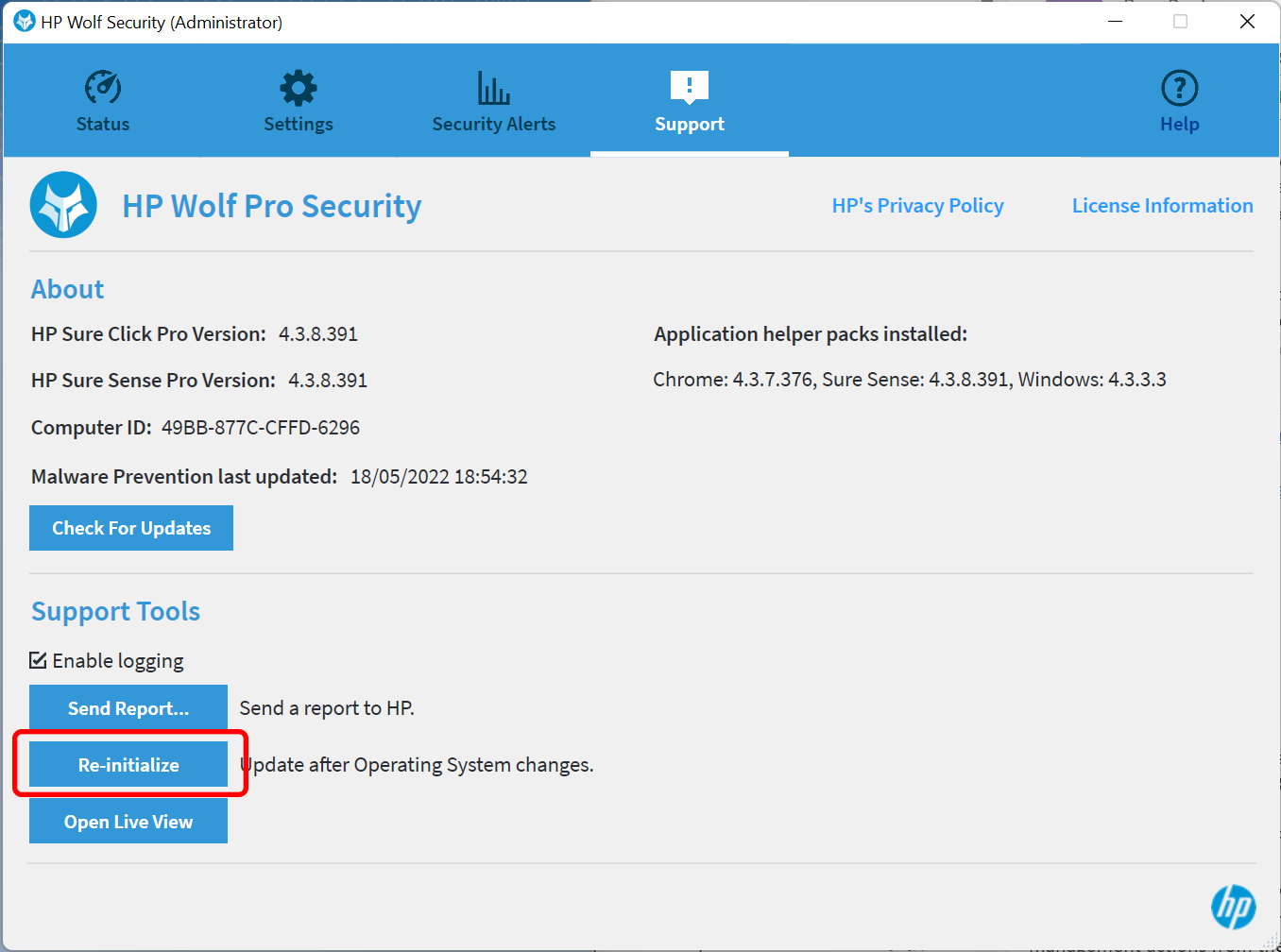 How to re-initialize HP Wolf Security How to re-initialize HP Wolf Security