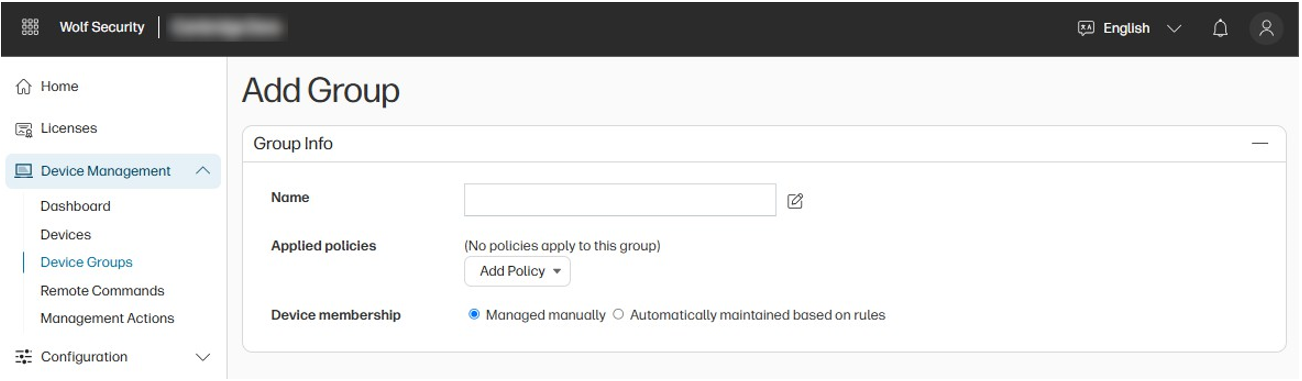 Associating a Device Group with Entra ID groups