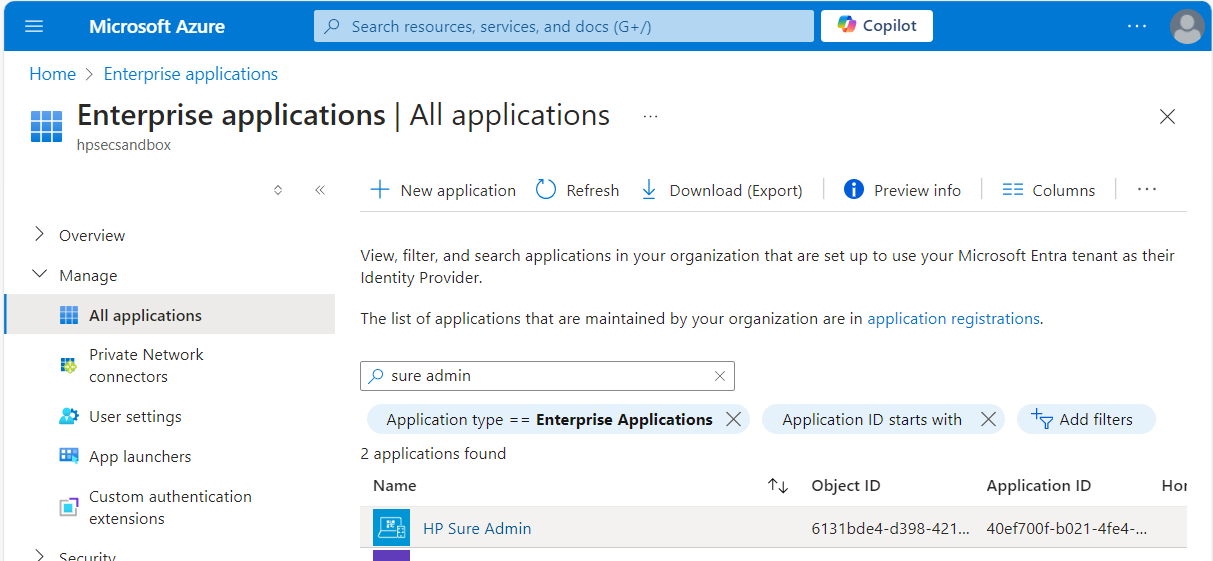 Installing the HP Sure Admin Phone App
